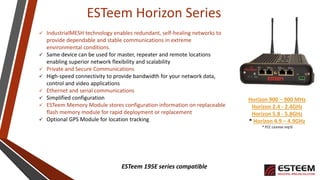 ESTeem Industrial Wireless Radio Product Overview | PDF