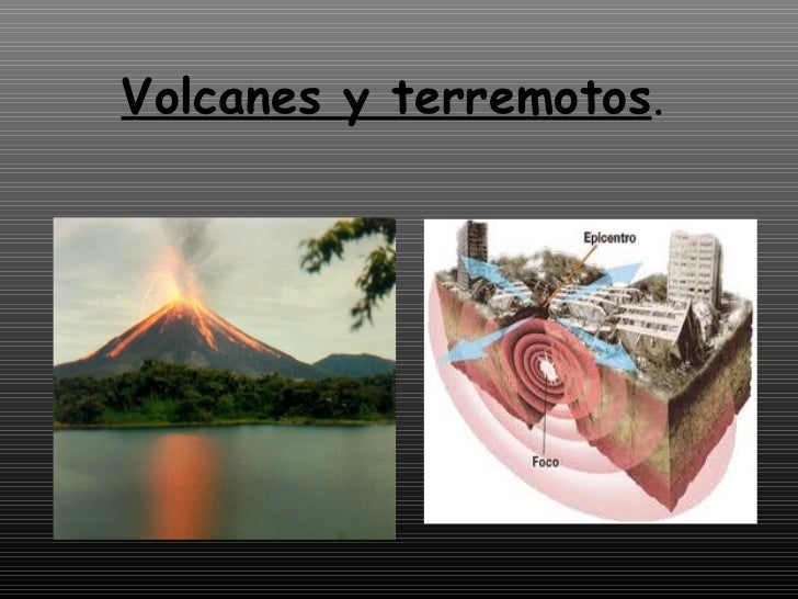 Fichas De Trabajo Sobre Terremotos Y Volcanes Terremotos Y Volcanes
