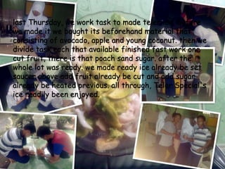 Ice Teler | PPTX | Desserts and Baking | Food & Drink