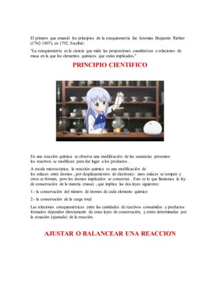 Estequeometria | DOCX