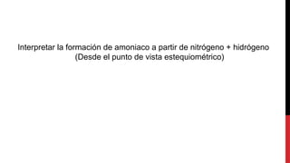 ESTEQUIOMETRIA. - relacion masa/masa y masa/volumen.pptx