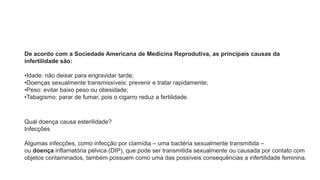 esterelidade x infertilidade.pptx