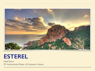 Esterel as A Realtime System Programming Language | PPT
