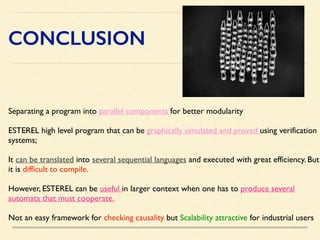 Esterel as A Realtime System Programming Language | PPT