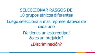 ESTEREOTIPOS, PREJUICIOS Y DISCRIMINACIÓN.pptx