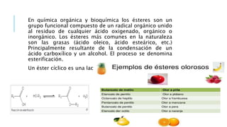 Esteres, éteres y epóxidos: reacciones.pptx