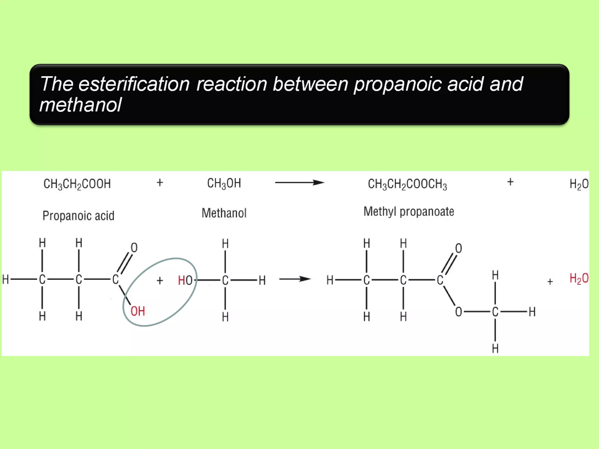 Esterification | PPT