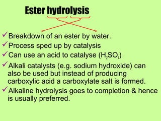 Esterification | PPT