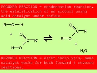 Esterification | PPT
