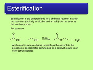 Esterification | PPT