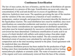 Esterification ppt selfmade | PPTX