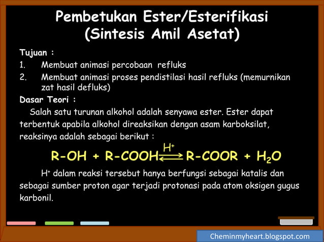 Esterifikasi | PPTX
