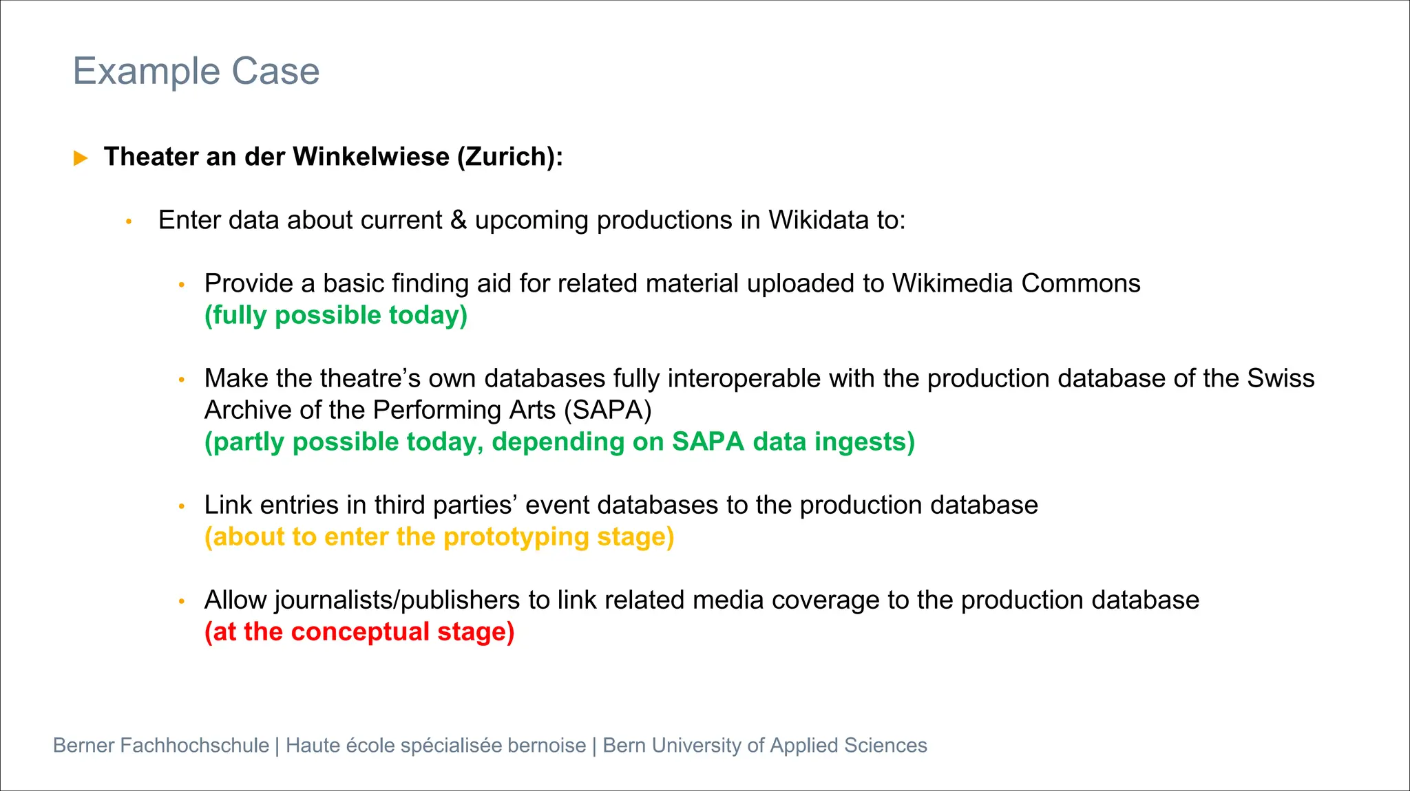 Using Wikidata for Performing Arts Related Data | PPT