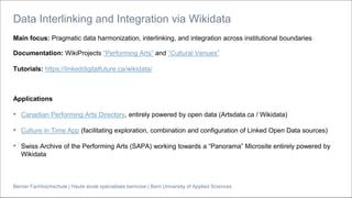 Using Wikidata for Performing Arts Related Data | PPT | Free download