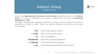 Esterometro - Il servizio Indicom | PPTX | Desktop Publishing | Computer Software and Applications