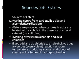Esters | PPTX
