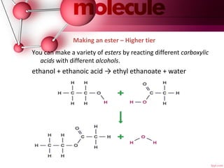 Esters (Functional Group) | PPT