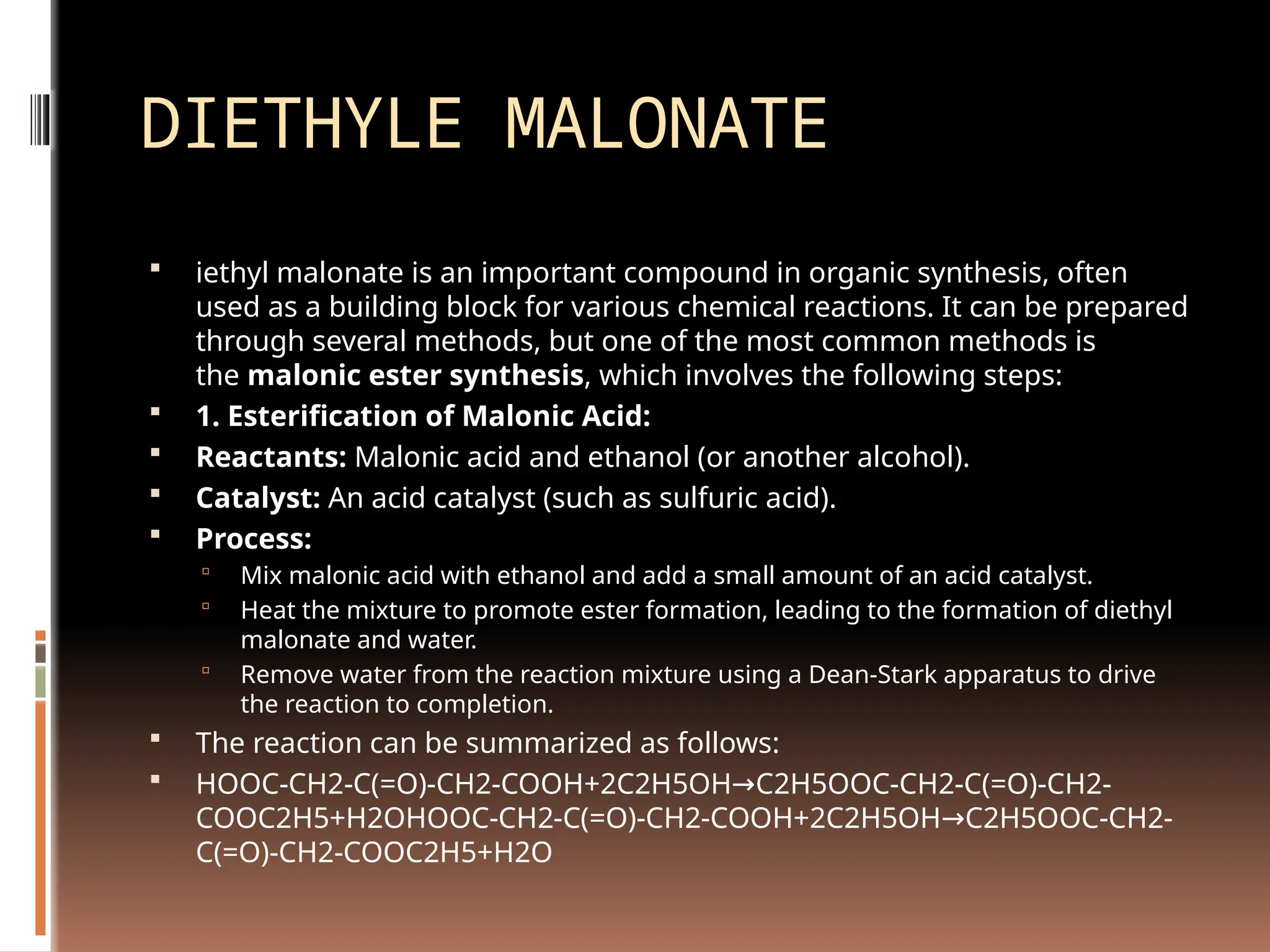 preparation, chemical reactions of esters.pptx