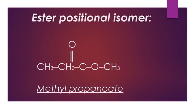 Esters (chemistry) | PPTX | Chemistry | Science