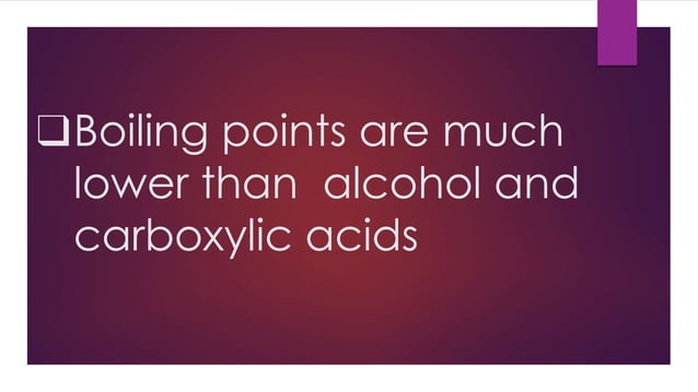 Esters (chemistry) | PPTX | Chemistry | Science