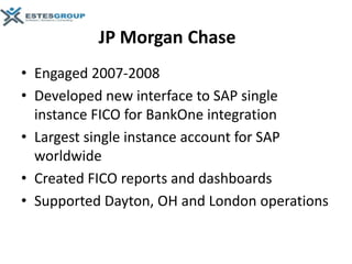 Estes Group Capabilities Overview | PPT