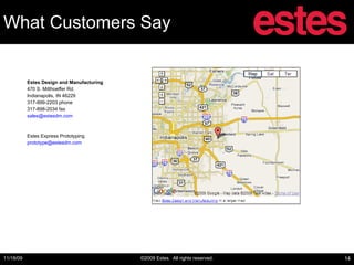 Estes Power Point Presentation | PPT