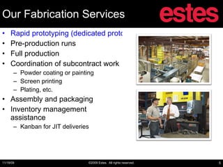 Estes Power Point Presentation | PPT