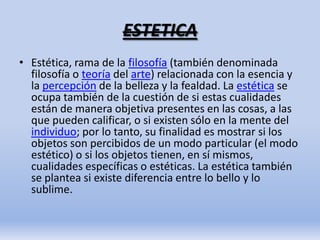 Estetica, belleza y arte | PPTX | Beauty | Style & Fashion
