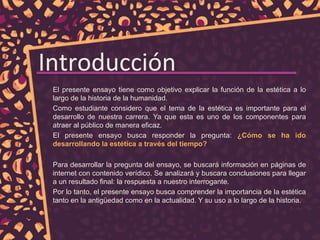 Estética desde el punto filosófico | PDF
