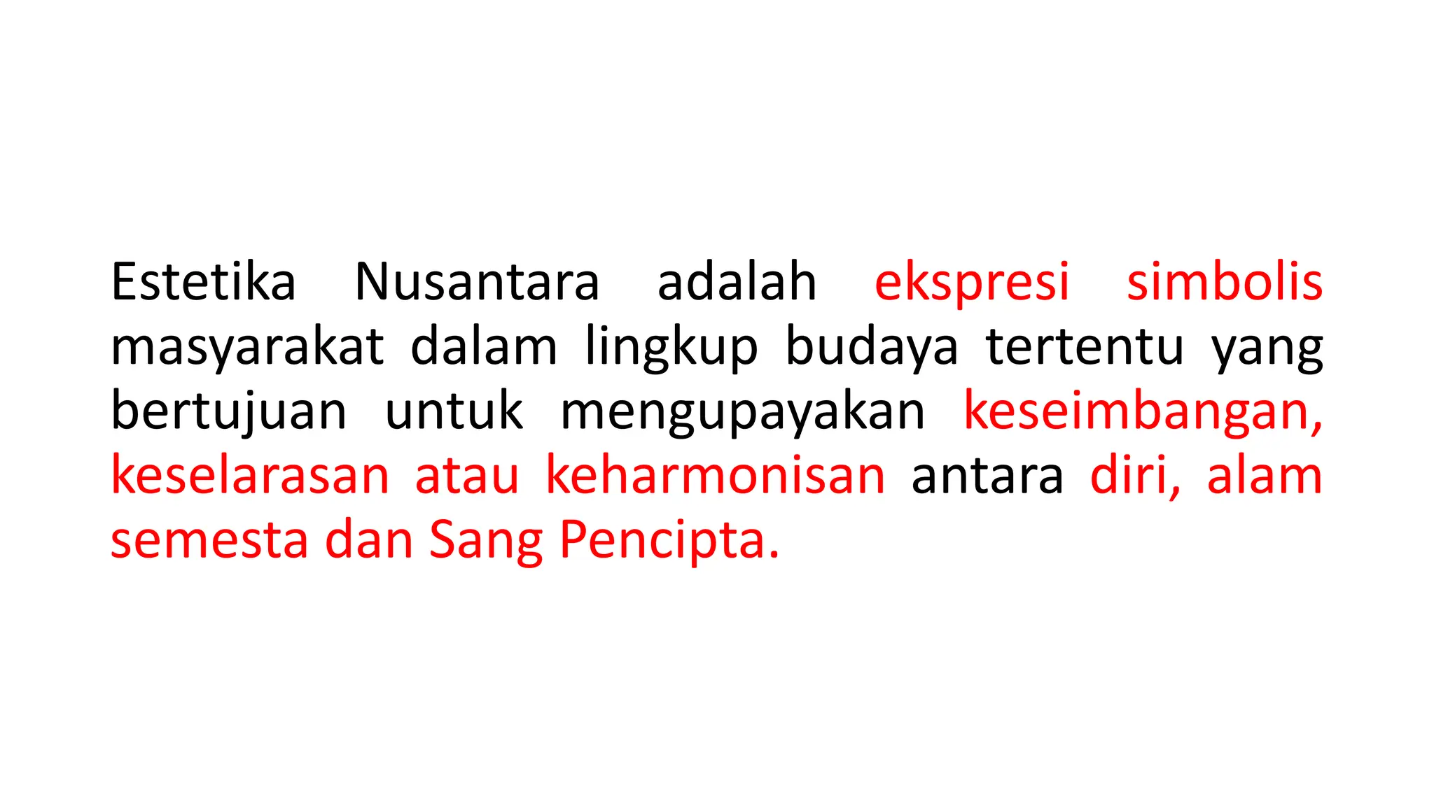 Nilai Estetika Modern Indonesia_Aji Susanto Anom | PPTX