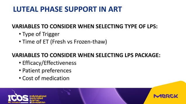 Luteal Phase Support: Key Variables to Achieve Success in ART | PDF