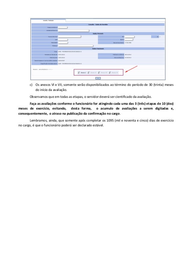 Estágio probatório 1