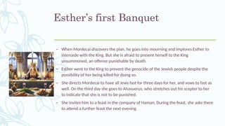 ESTHER complete Bible study with pictures by Rhema Joy Sharath | PPTX