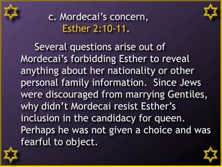 Esther 2 ss | PPTX