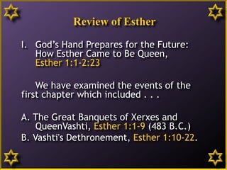 Esther 2 ss | PPT