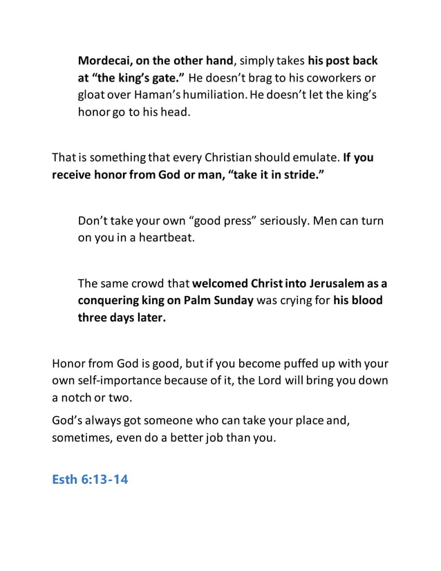 Esther 6 | DOCX