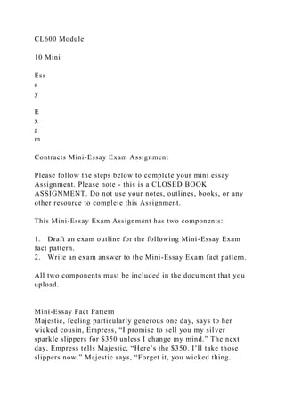 Esther Gringer – Student ID No. 39188869CL600 Module 9 Mini-Es.docx