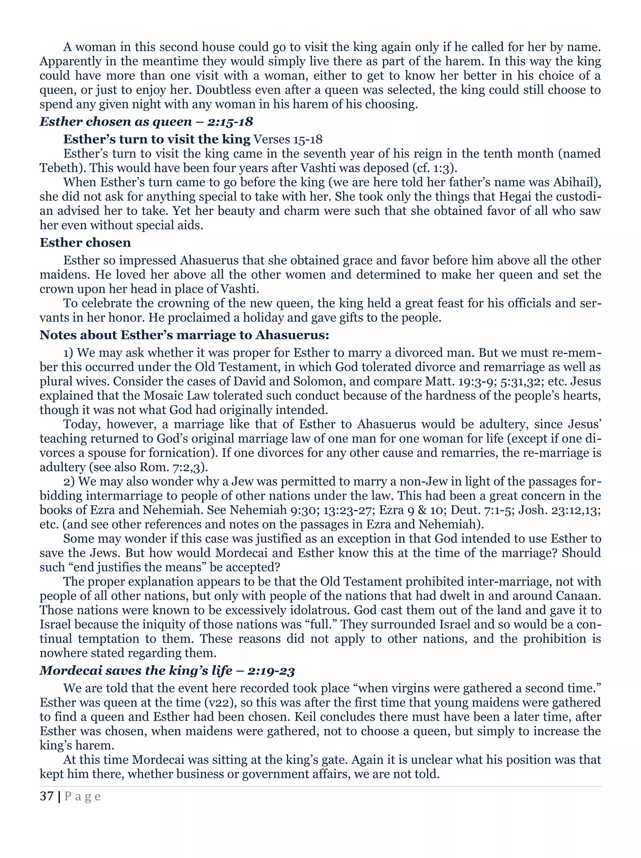 The Book of Esther | DOC