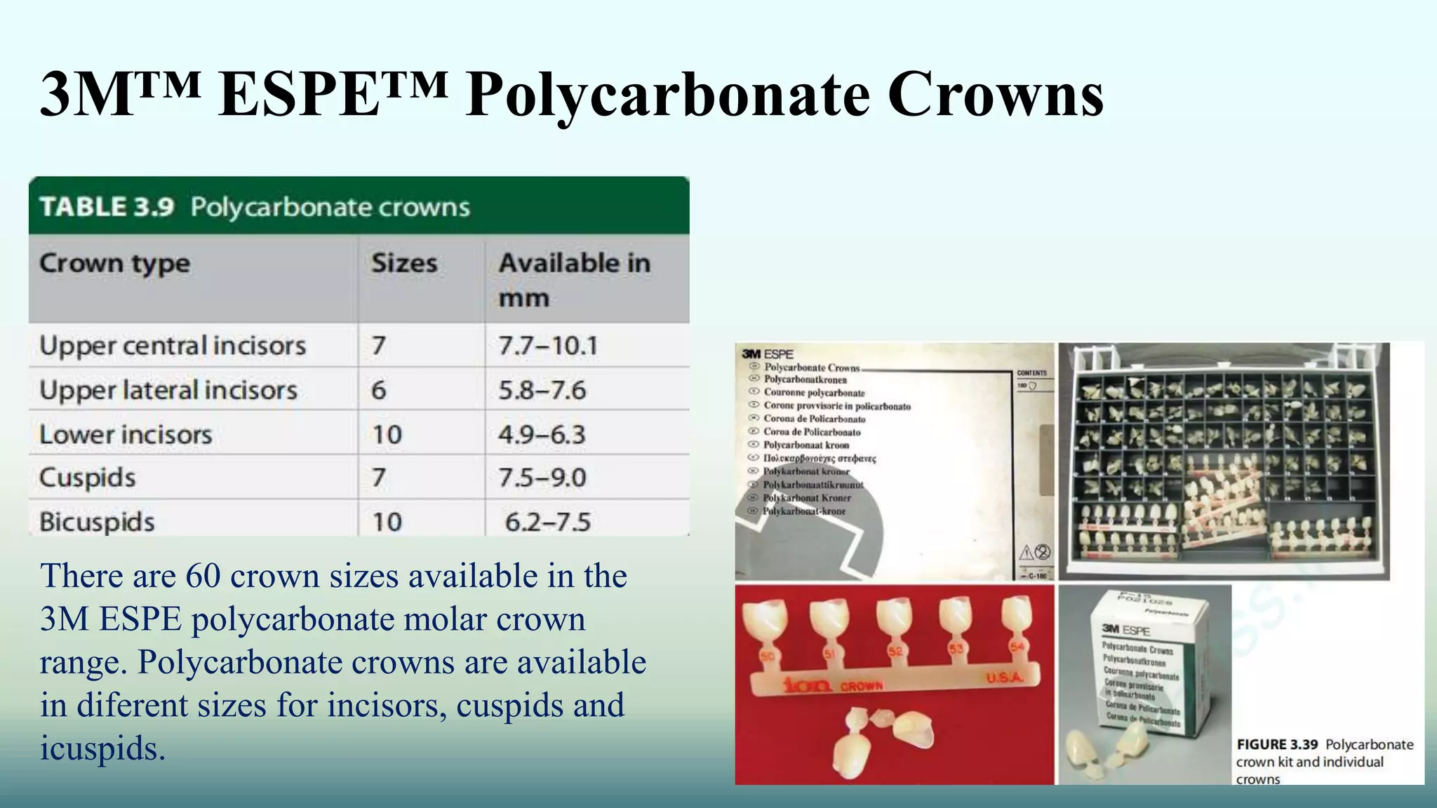 Esthetic crowns in pediatric dentistry.pptx