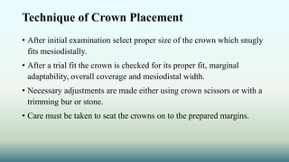 Esthetic crowns in pediatric dentistry.pptx