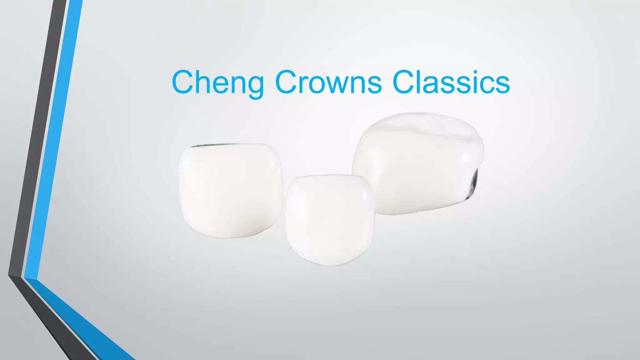 Esthetic crowns used in pediatric dentistry | PPTX
