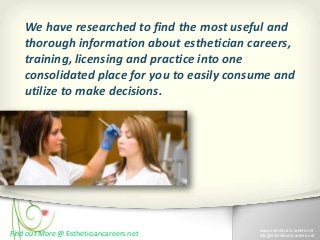 Esthetician license information by state