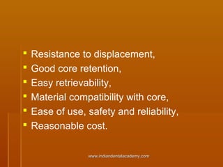 Esthetic post systems/ dentistry site | PPT