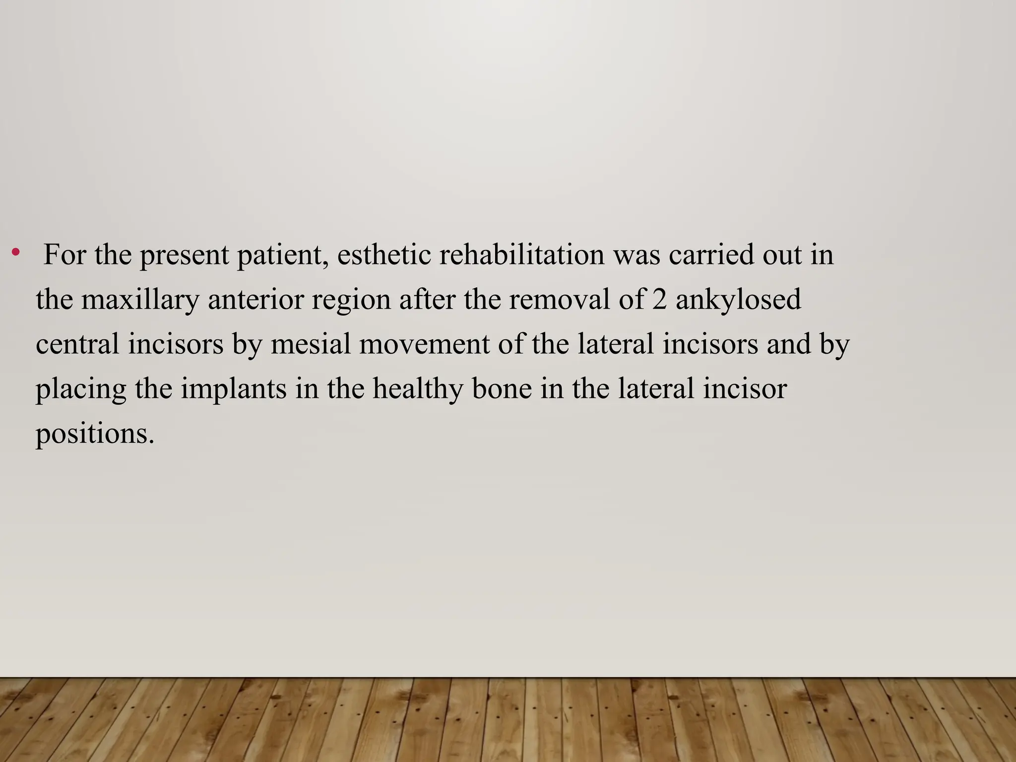 Esthetic rehabilitation of mutilated maxillary anterior alveolar ...