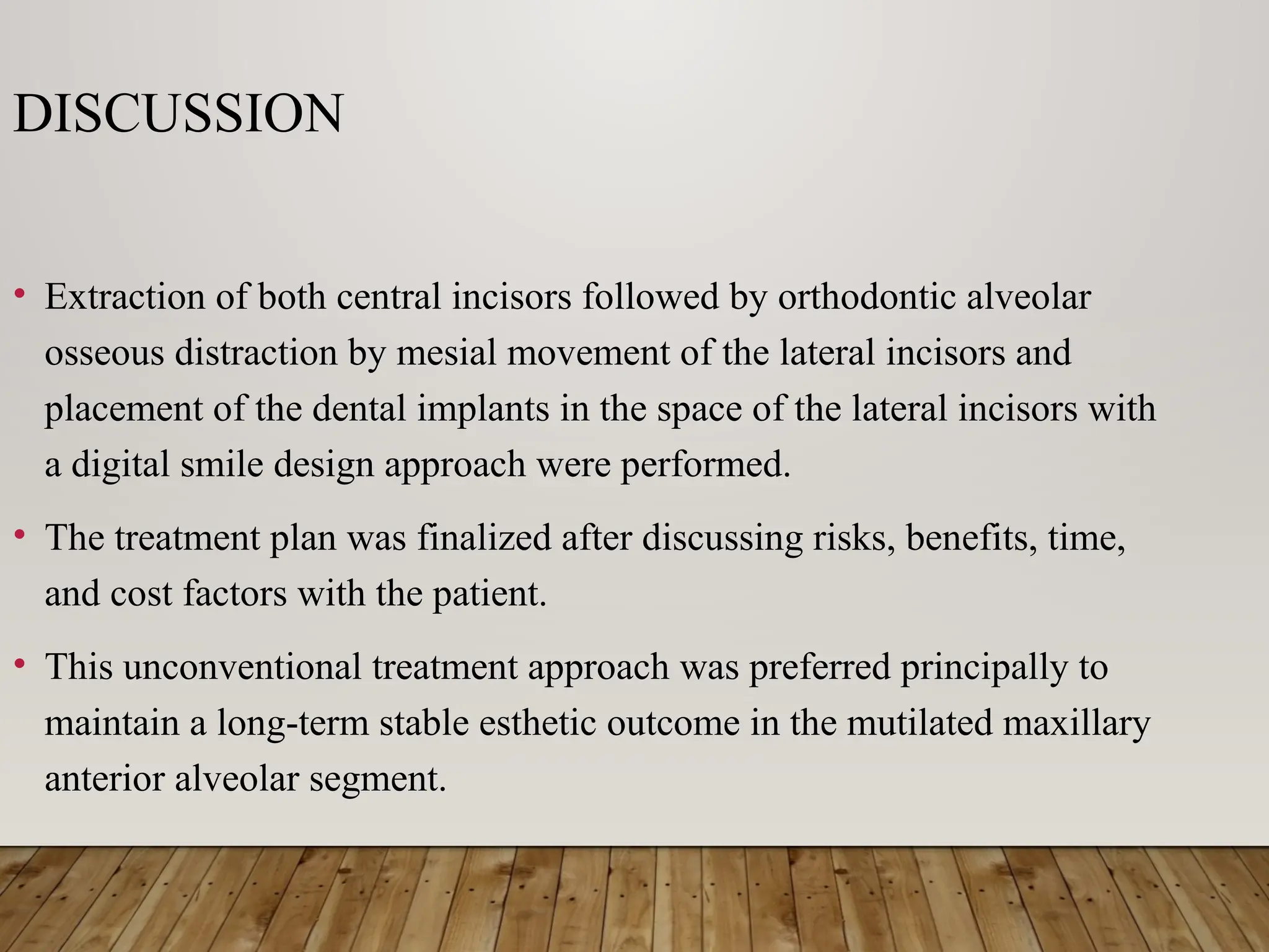 Esthetic rehabilitation of mutilated maxillary anterior alveolar ...