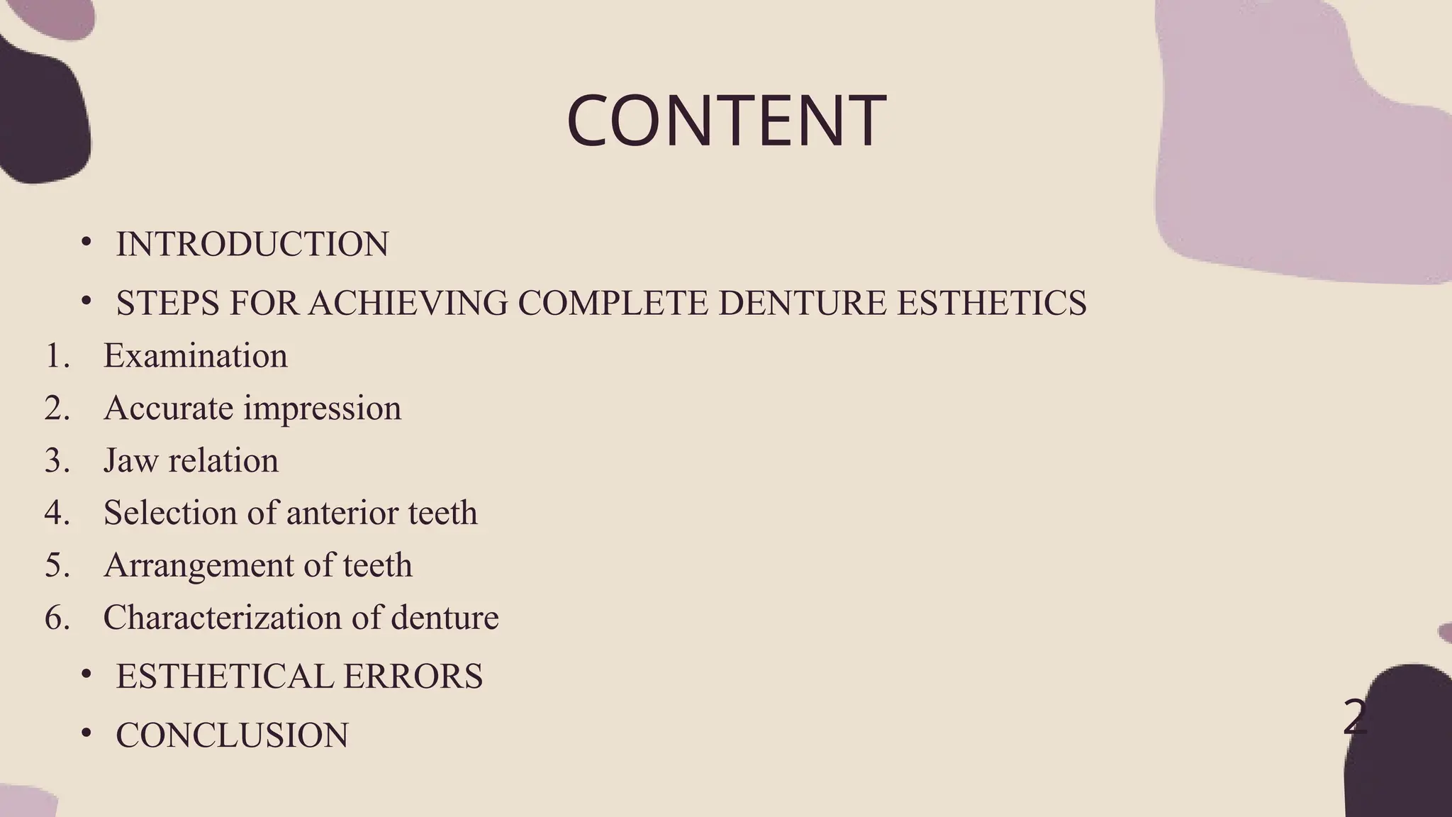ESTHETICS IN COMPLETE DENTURE prostho.pptx