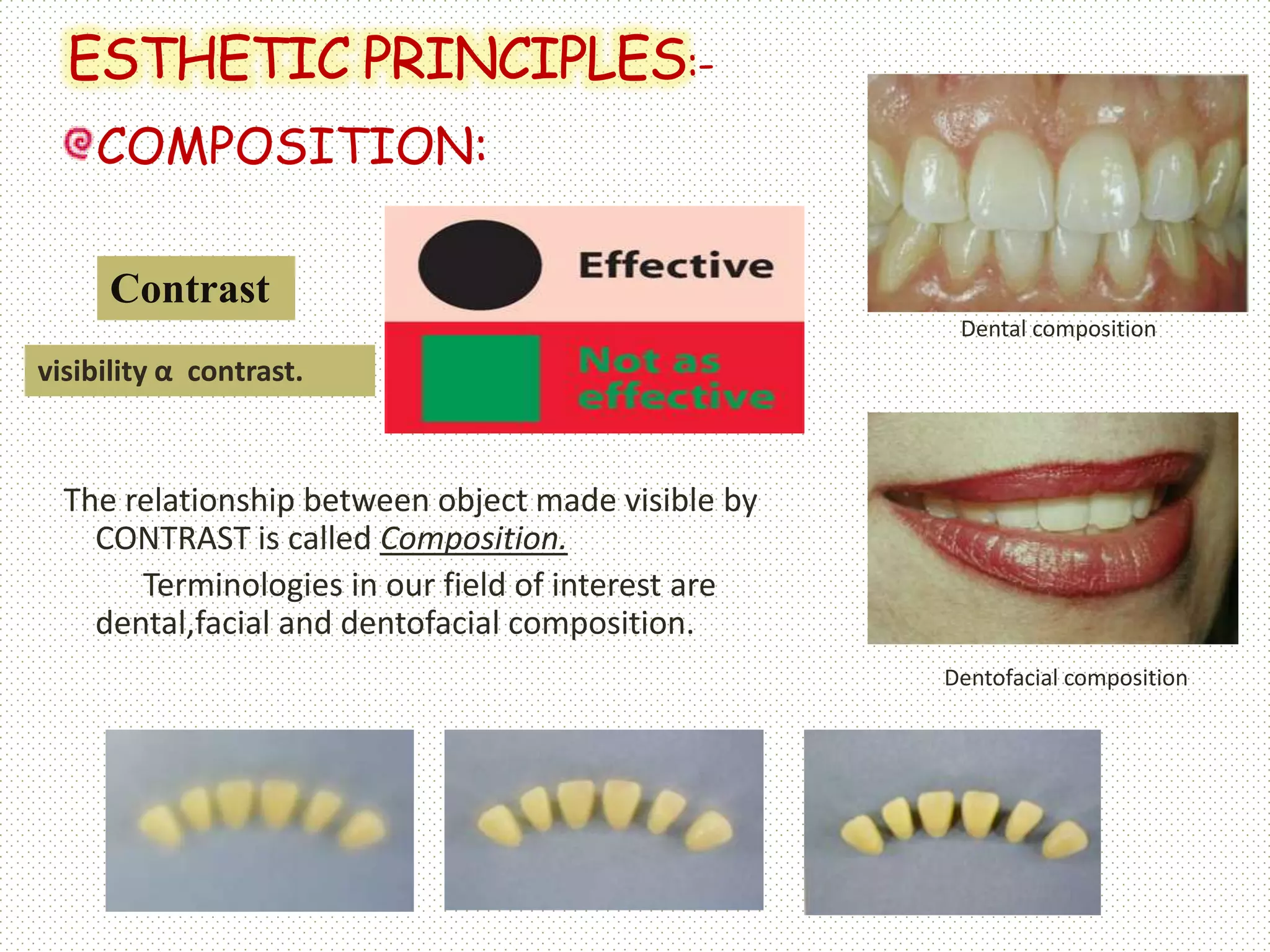 Esthetics in complete dentures dentogenic concept | PPTX | Dental ...