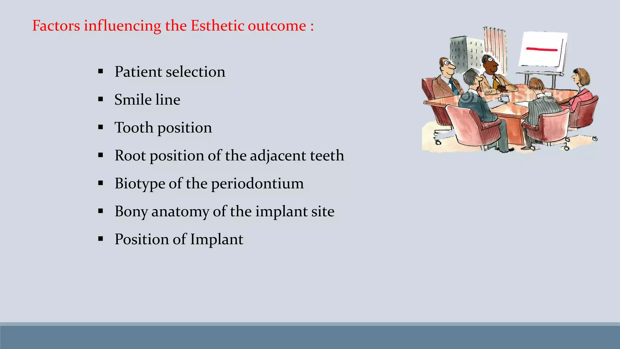 Esthetics in Implant Dentistry | PPTX
