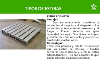 ESTIBADO, almacenamiento de alimentos.pptx