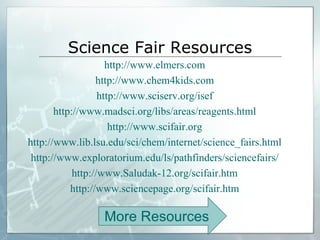 Estill Middle School Science Fair | PPT